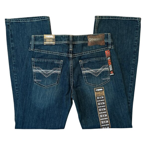 Rock & Roll Denim | Jeans | New Rock Roll Denim Mens Double Barrel ...